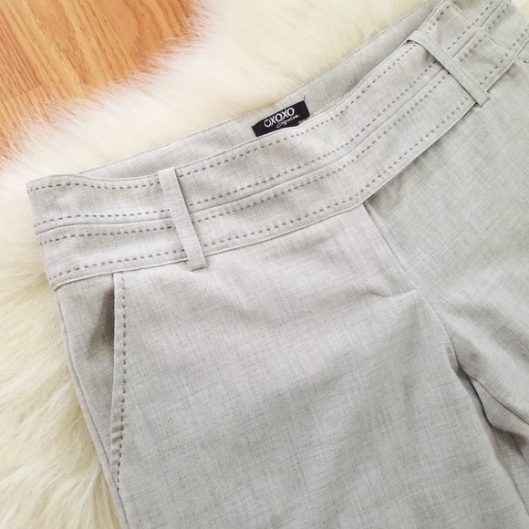 Pants & Jumpsuits | Straight Leg Light Grey Workwear Pants | Poshmark